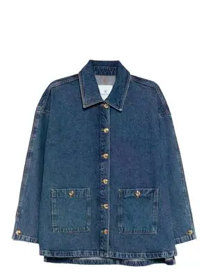 ANINE BING Luca Denim Jacket - Blue