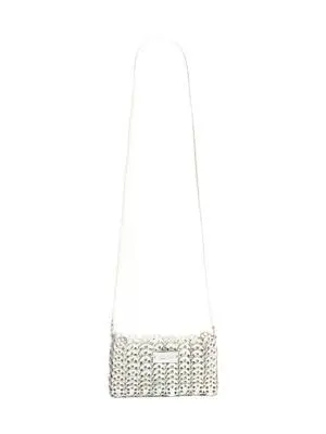 Rabanne 1969 Metallic-link Cross Body Bag - Silver