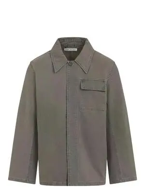 Our Legacy Dutch Button-fastening Pocket Overshirt - Grey