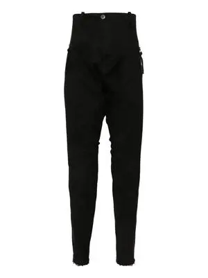 Masnada Drop-crotch Trousers - Black