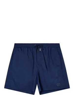 Giorgio Armani Swim Trunks - Navy_blue