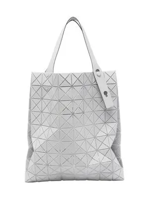 Issey Miyake Prism Plus Geometric-pattern Tote Bag - Grey