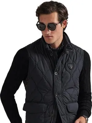 Ralph Lauren Eastham Quilted Vest Polo Black