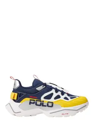 Ralph Lauren Adventure 400 Trail Sneaker - Newport Navy/white/yellow