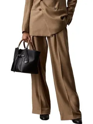 Ralph Lauren Jody Wool Gabardine Pant - Camel