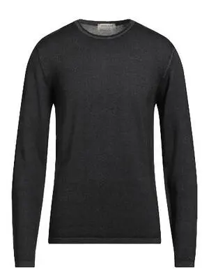 WOOL & CO Merino Wool Crewneck Sweater - Grey