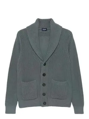 DRUMOHR Shawl-collar Cardigan - Green