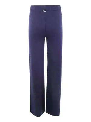 TWINSET Straight-leg Trousers - Blue