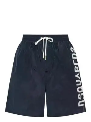 Dsquared2 Logo-print Swim Shorts - Blue