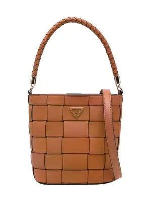 Guess Maylee Bucket Bag - Brown