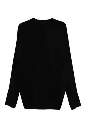 DEVOA Panelled Jumper - Black