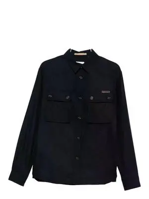 PAOLO PECORA Double-pocket Button-down Shirt - Blue