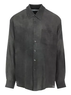 Our Legacy Above Button-down Pocket Shirt - Grey