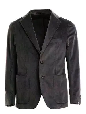 Tagliatore Corduroy Blazer - Black