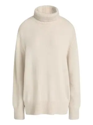 JOSEPH Knitted Turtleneck Sweater - Ivory