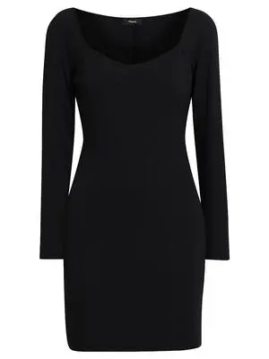 Theory Jersey Mini Dress - Black