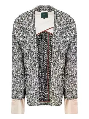 MAISON JEJIA Jonathan Speckled-texture Jacket - Black