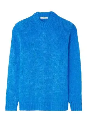 Tibi Claude Mohair-blend Sweater - Azure