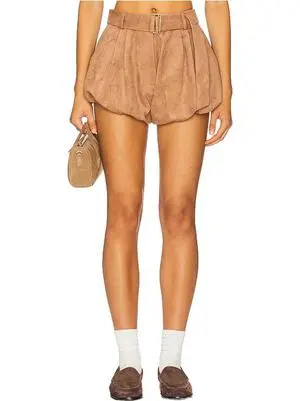 TULAROSA Patrice Belted Shorts