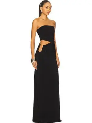 LOVERS AND FRIENDS Averie Gown - Black