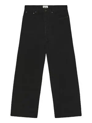 RHYTHM Essential Straight Cut Jean - Vintage Black