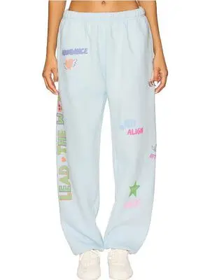 THE MAYFAIR GROUP Angels All Around Sweatpant - Blue