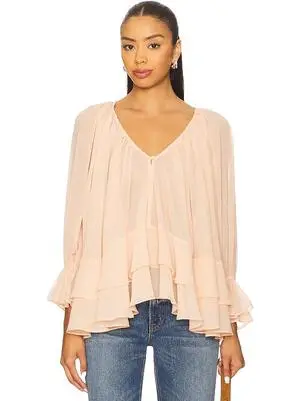 Tularosa Lenora Blouse - Peach