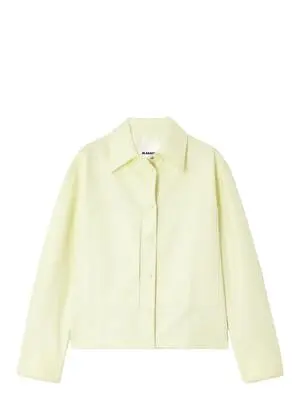 JIL SANDER Wool Shirt - Yellow