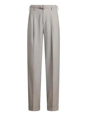 Ralph Lauren Wool Stamford Trousers - Grey