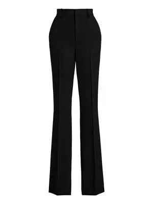 Ralph Lauren Grain De Poudre Wrigley Trousers - Black