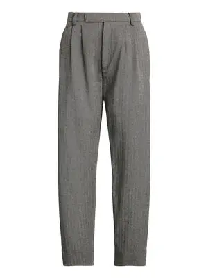 Ralph Lauren Wool-blend Herringbone Trousers - Black