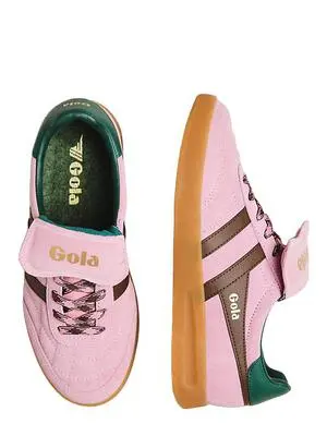 Gola Stadium '86 Suede Sneakers - Candy/dark Brown/evergreen/gum
