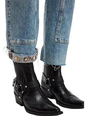 Matisse Waylon Vegan Western Boots - Black