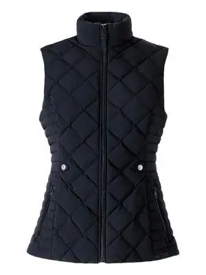 Mackage Stefania Diamond Quilted Down Vest - Black