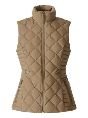 Mackage Stefania Diamond Quilted Down Vest - Otter