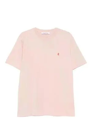 Études Studio Embroidered-logo T-shirt - Pink