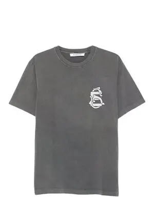 Études Studio Emblem-print Short-sleeve T-shirt - Grey