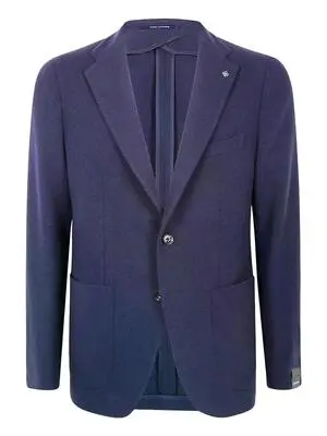Tagliatore Two-button Wool Blazer - Blue