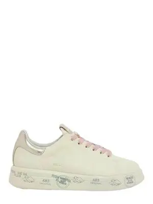 Premiata Leather Sneakers - White