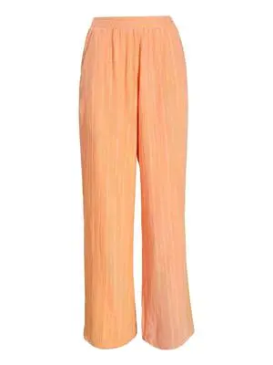 DEVOTION Striped Cotton Trousers