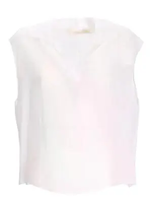 Devotion Dogma Sleeveless Blouse - White