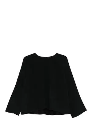 FORTE_FORTE Flared Top - Black