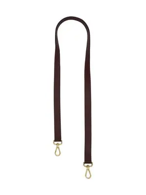ATP ATELIER Leather Stra Shoulder Strap - Walnut