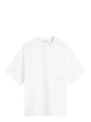 ABOUT:BLANK Box Logo T-shirt - White/lime