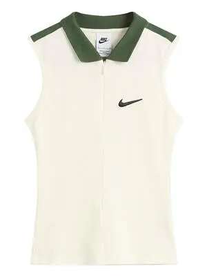 Nike Sports Fitted Tank - Sail/fir