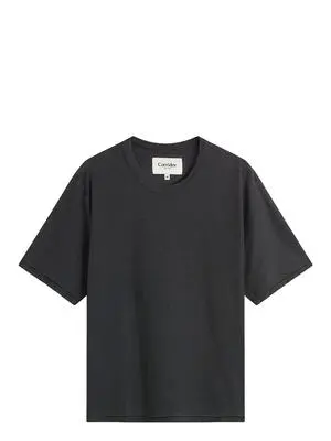 CORRIDOR Slub T-shirt - Black