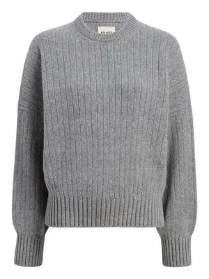 Khaite Lennox Cashmere Sweater - Fog