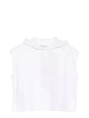 Marc O'polo Hooded Sleeveless Top - White