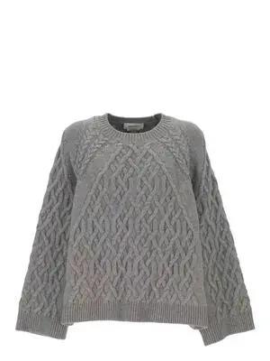Alexander McQueen Cable-knit Wool Sweater - Grey