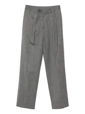 LARDINI Pleated Trousers - Grey